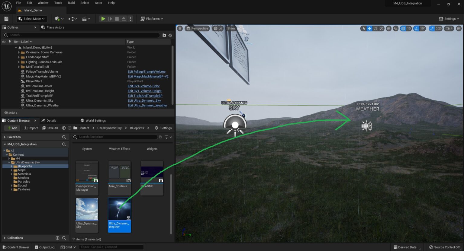 UDS: Easy Material Integration (Virtual Heightfield Mesh)