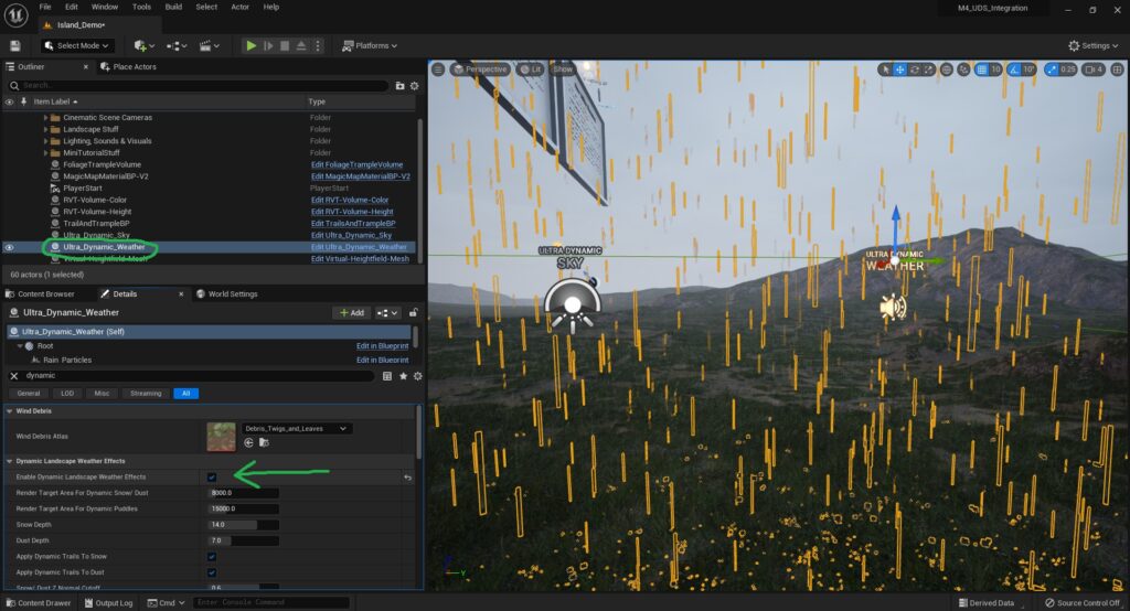 UDS: Easy Material Integration (Virtual Heightfield Mesh)